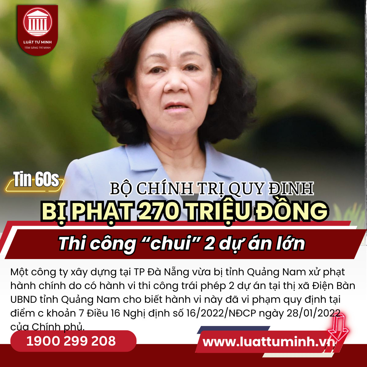 Thi công "chui" 2 dự án, Công ty M.S bị phạt 260 triệu đồng - Công Ty ...